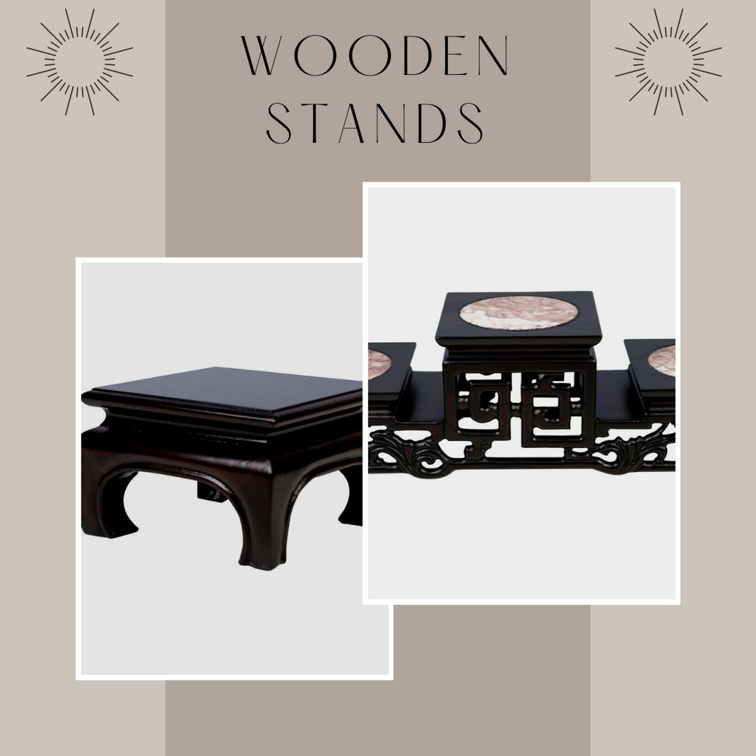 Wooden and Acrylic Bases – Asian Style Furnishing