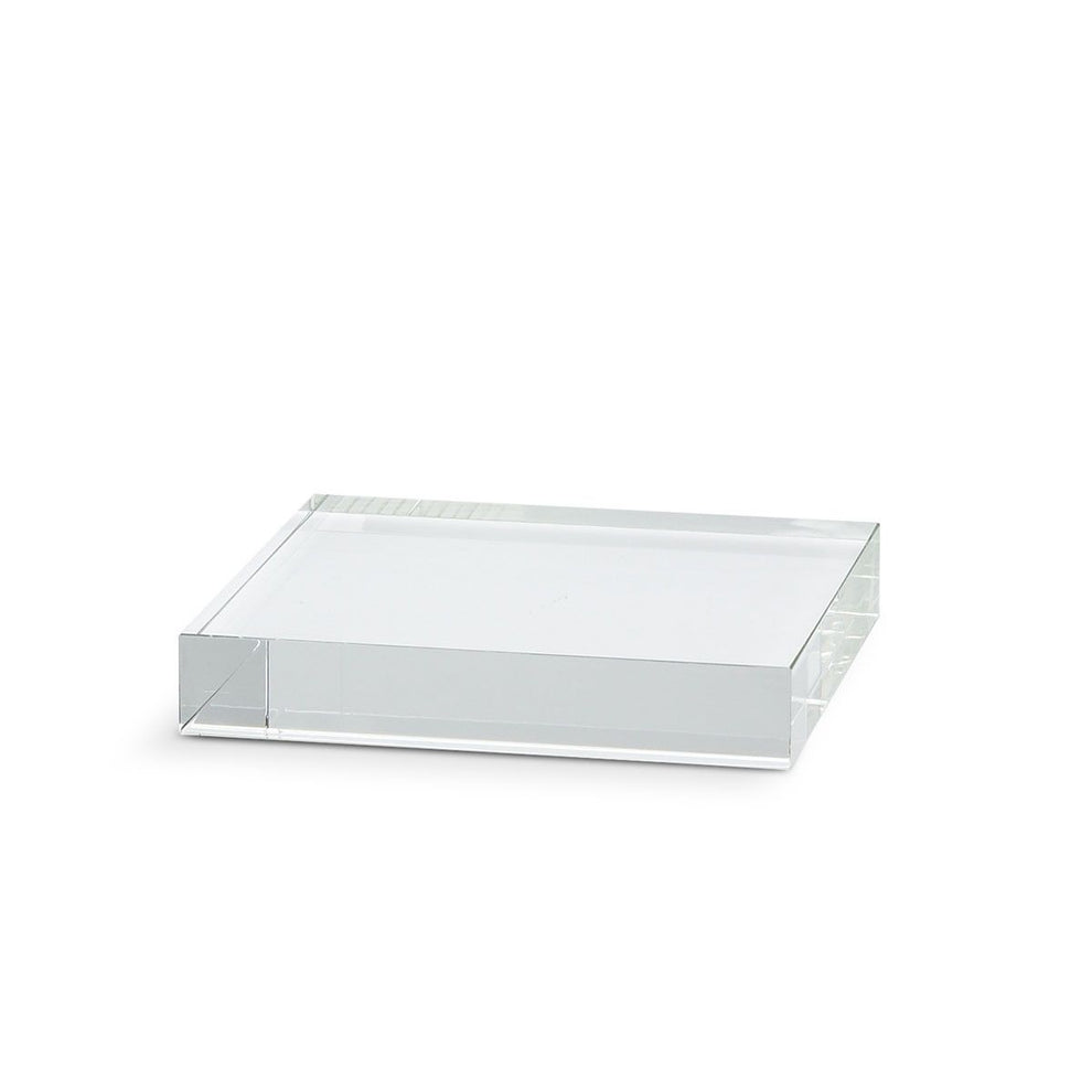 Acrylic Rectangular Base 10x5x1 – Asian Style Furnishing